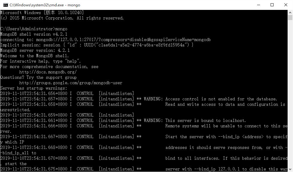 mongoDB windows zip 压缩包安装_mongodb 4.2.0-rc6下载带系统库文件的压缩包-CSDN博客