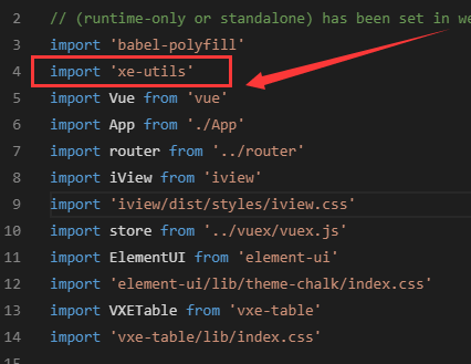 使用vxe-table插件报错_xeutils.default.tovaluestring is not a function-CSDN博客