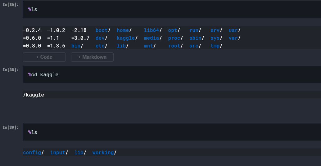 kaggle常见操作及错误_kaggle离线训练output没东西-CSDN博客