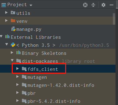django和fdfs自定义存储时报错，configparser.NoOptionError: No option 'connect_timeout' in section ...