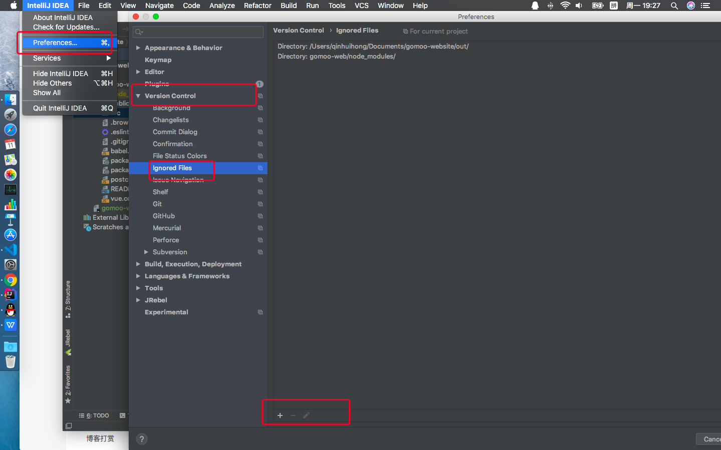 Mac Idea下忽略node Modules文件夹 Csdn博客