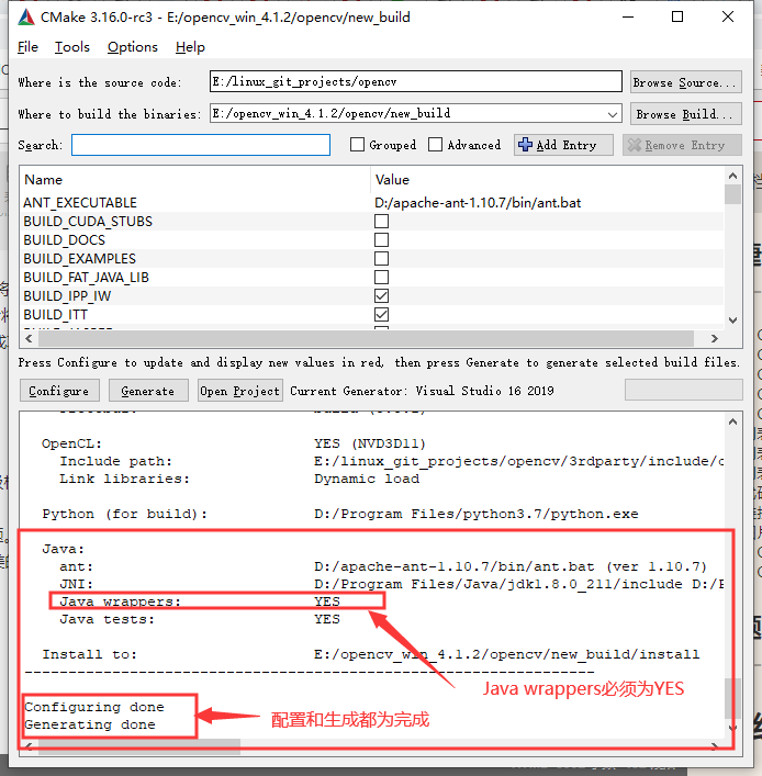 【一】win10下编译opencv4.1.2，opencv_contrib for java_opencv4.1.2 cuda 编译-CSDN博客