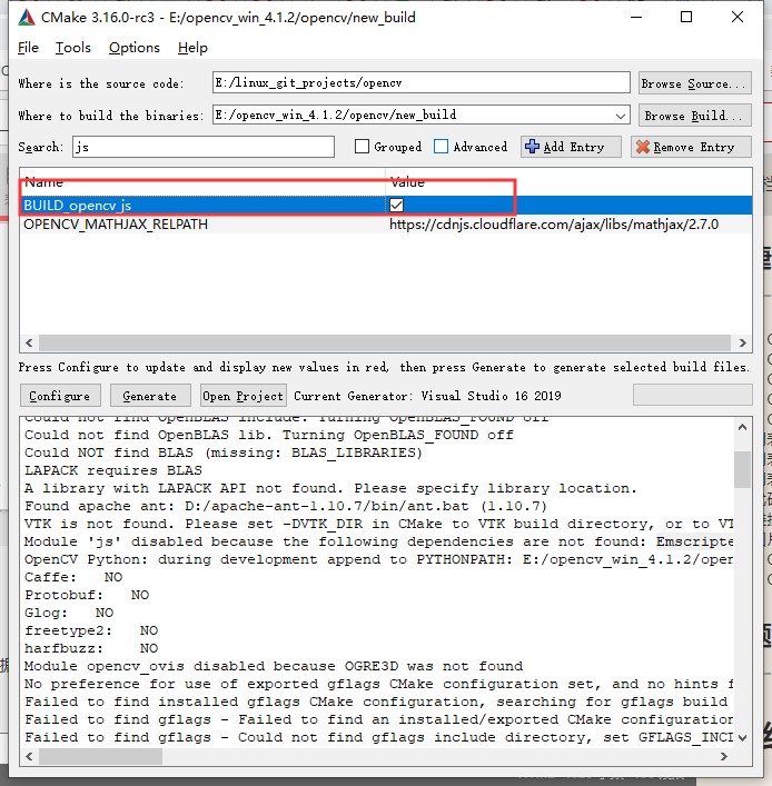 【一】win10下编译opencv4.1.2，opencv_contrib for java_opencv4.1.2 cuda 编译-CSDN博客