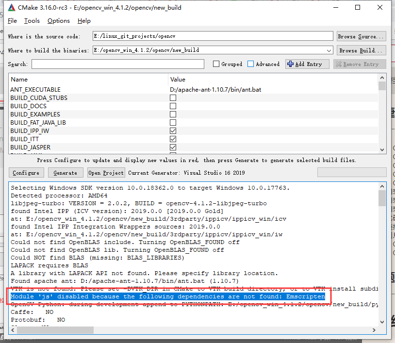 【一】win10下编译opencv4.1.2，opencv_contrib for java_opencv4.1.2 cuda 编译-CSDN博客