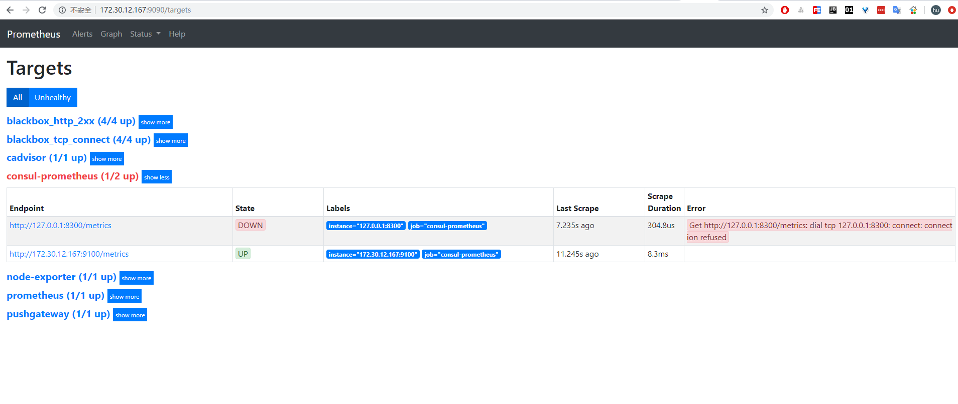 Prometheus 通过 consul 实现自动服务发现_prometheus和consul做到自动发现-CSDN博客
