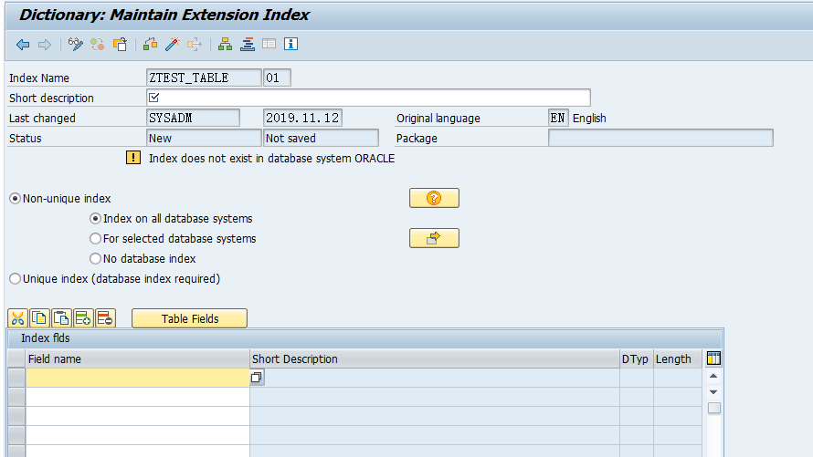 SAP建表的索引_sap db02重建索引-CSDN博客