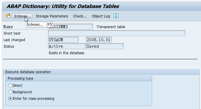 SAP建表的索引_sap db02重建索引-CSDN博客
