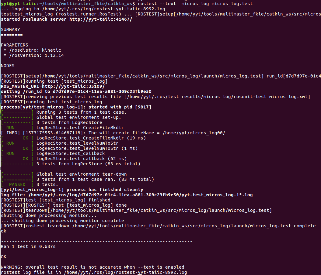 ROS API的测试用rostest-CSDN博客