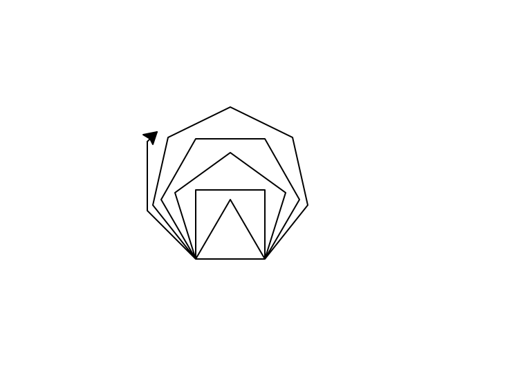 利用turtle画多个连续的正多边形_用turtle绘制n个正n边形-CSDN博客