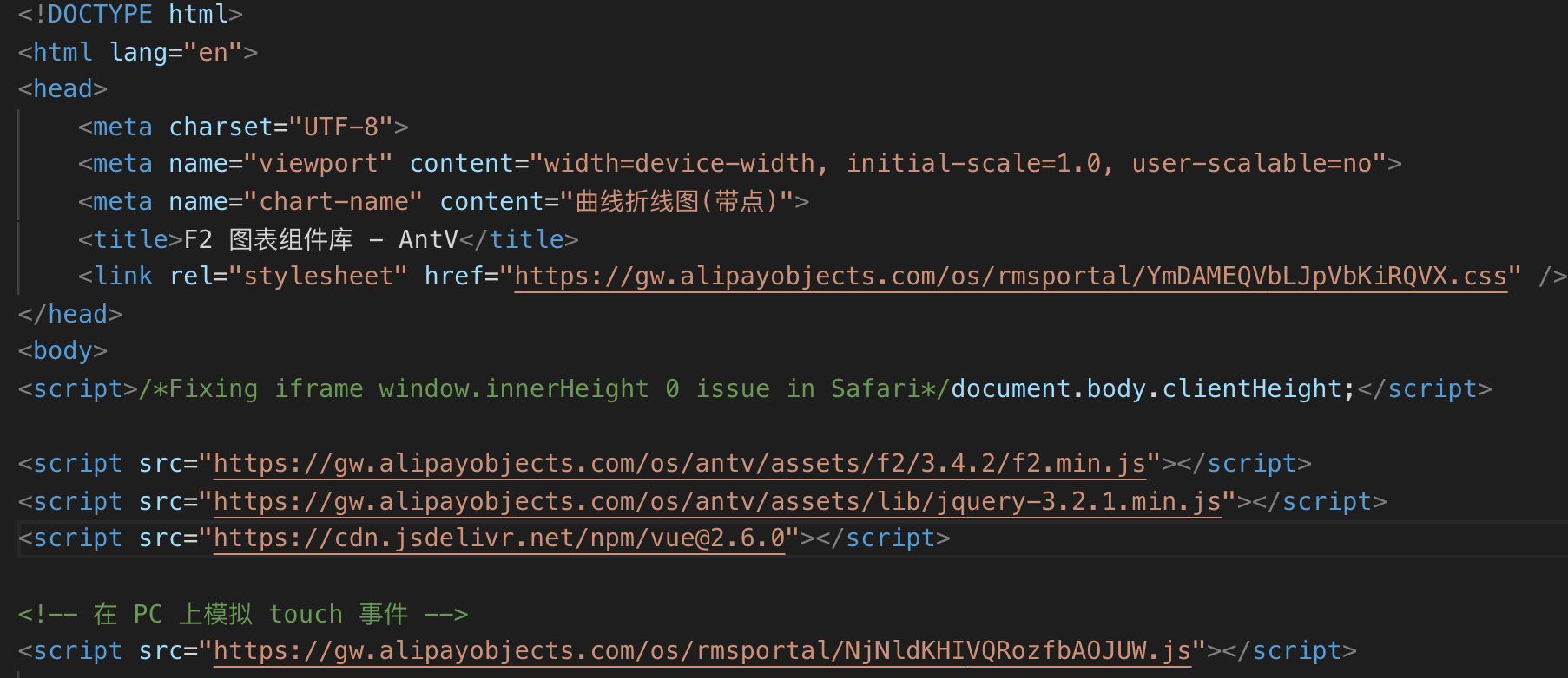 在vue项目中使用Antv-f2的小案例_vue使用f2-CSDN博客
