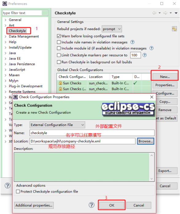 eclipse中checkstyle的安装使用_eclipse安装checkstyle-CSDN博客