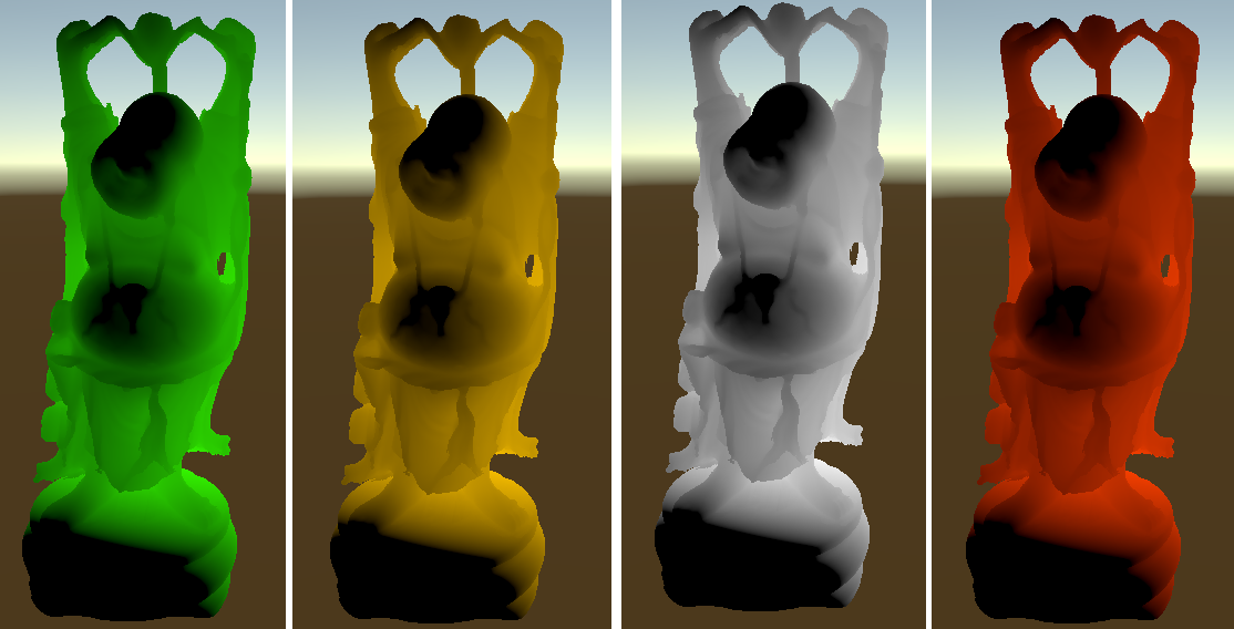 Jade ( Translucency / Subsurface Scattering ) Shader——玉石效果——SSS深度图实现 ...