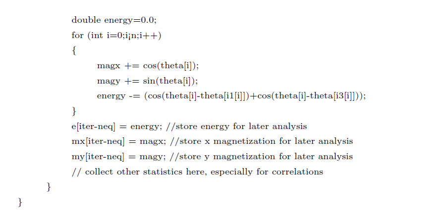 XY/Ising模型的蒙特卡洛C代码分析_xy模型蒙特卡罗-CSDN博客