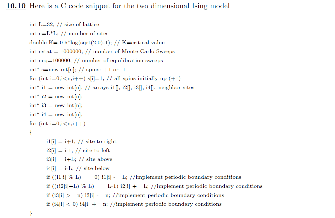 XY/Ising模型的蒙特卡洛C代码分析_xy模型蒙特卡罗-CSDN博客