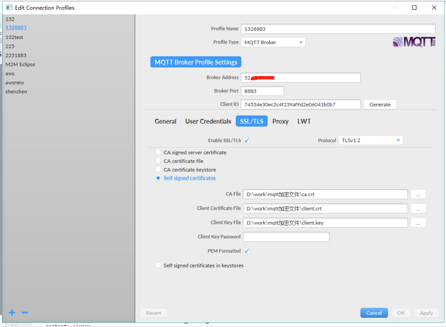 mqtt.fx连接mqtt的证书配置方法_mqtt.fx证书-CSDN博客
