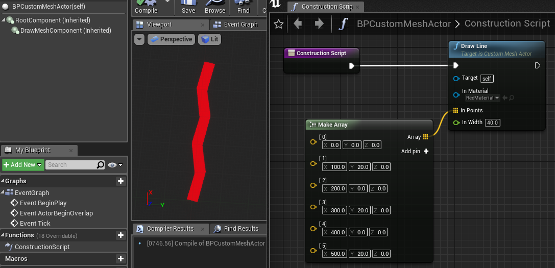 UE4绘制自定义模型_ue4 蓝图绘制自定义三角形-CSDN博客