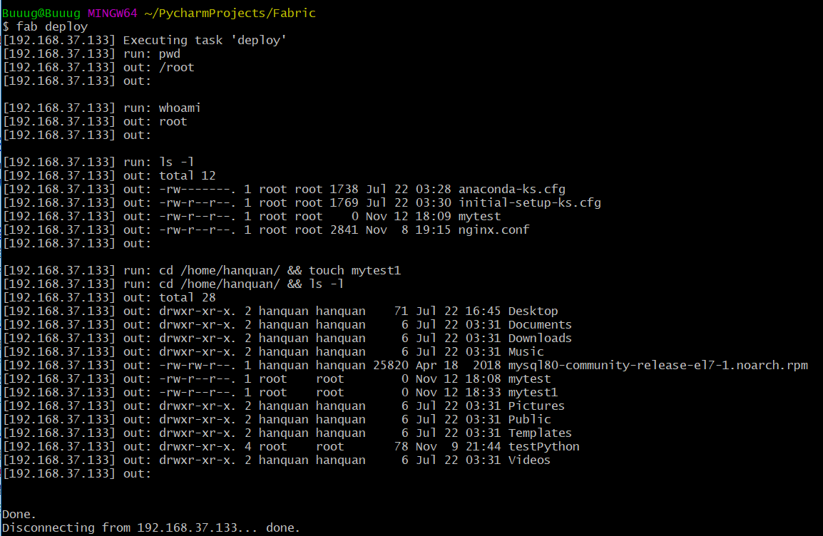 【Fabric】Python自动化部署工具-Fabric入门教程_fabric python-CSDN博客