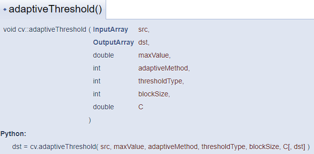 [OpenCV4] cv :: adaptiveThreshold() 自适应阈值函数_opencv4 adaptivethreshold-CSDN博客