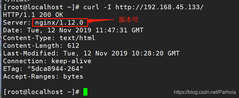 Nginx隐藏版本号 Csdn博客