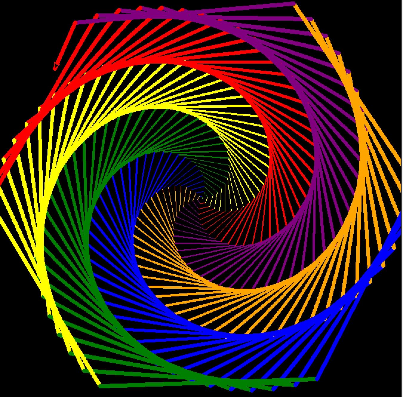 Python Turtle示例小程序与效果图（更新中）利用turtle库自己设计一个图形代码和效果图 Csdn博客 
