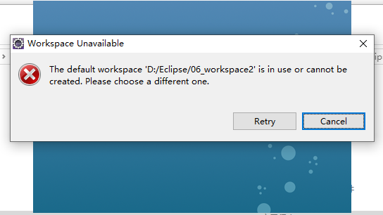 Eclipse 基础操作 -------- 修改workspace目录_selete a directory as workpace-CSDN博客