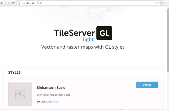 tileserver-gl light 矢量切片服务器本地部署 - 灰信网（软件开发博客聚合）