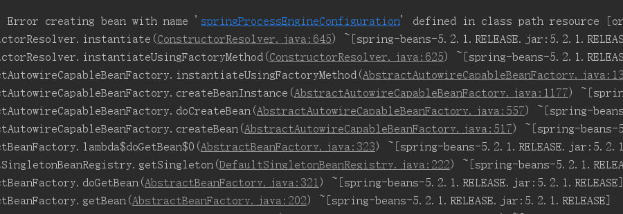 基于springboot集成activiti6 0工作流，以及error Creating Bean With Name Runtimeservicebean 异常解决 Csdn博客