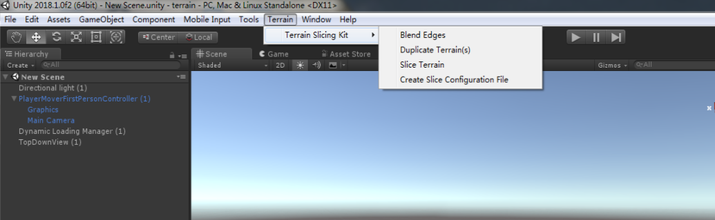 unity 地形切割及动态加载插件Terrain Slicing Dynamic Loading Kit v4.0 快速使用说明_unity terrain slicing dynamic ...