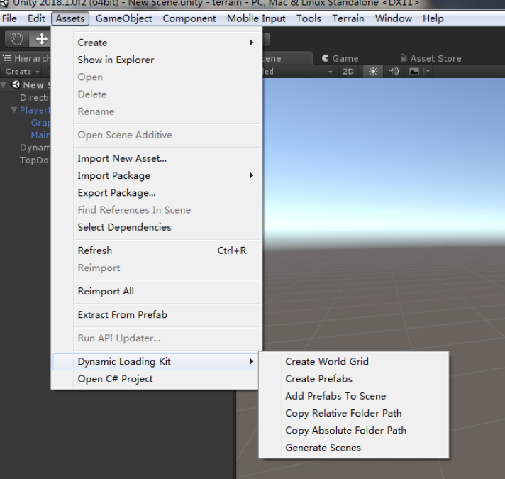 unity 地形切割及动态加载插件Terrain Slicing Dynamic Loading Kit v4.0 快速使用说明_unity terrain slicing dynamic ...