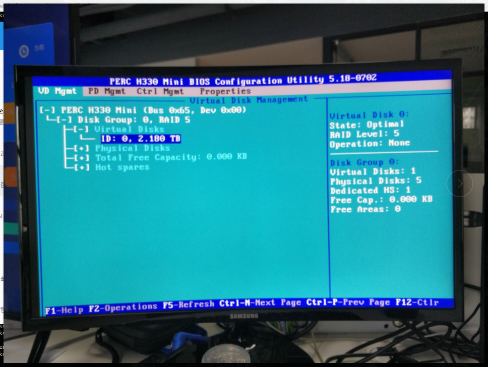 DELL R740服务器配置RAID 5+1 磁盘阵列_r740做raid5-CSDN博客
