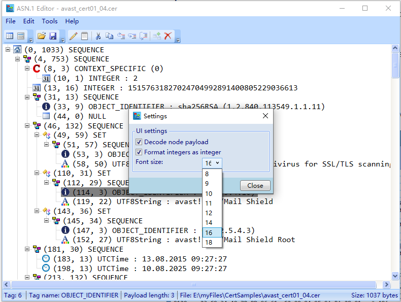 介绍一个 Windows 平台上的开源工具软件 ASN.1 Editor_asn1editor-CSDN博客