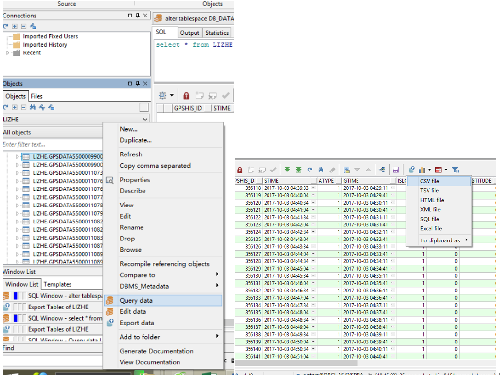 DMP文件转CSV文件_dmp文件转成csv-CSDN博客