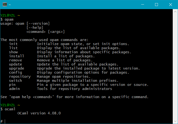 OCaml for windows安装_window ocaml 安装-CSDN博客