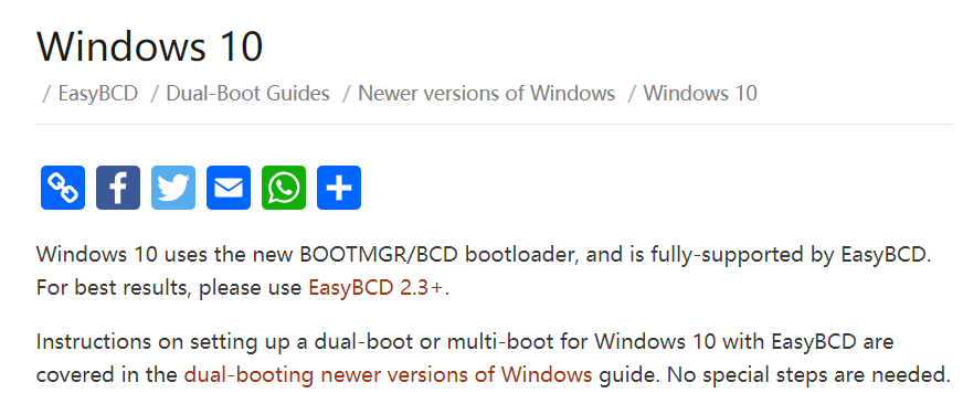 如何实现win10多系统多硬盘启动？_easybcd efi-CSDN博客