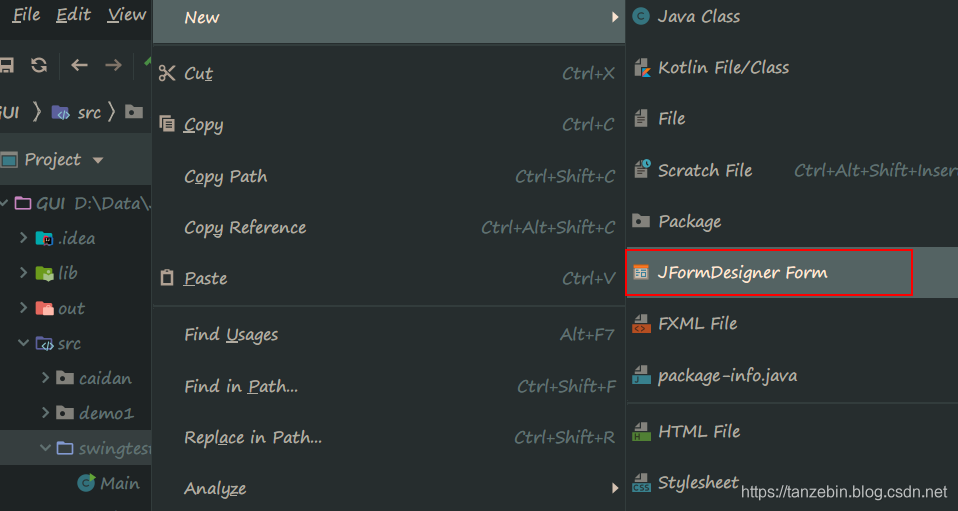 Java Gui 编程学习笔记(4)—— Idea Jformdesigner 7idea Jformdesigner 7 Csdn博客
