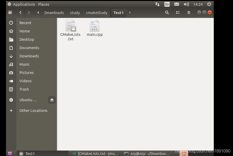Cmake 学习教程 一 最简单的cmake工程 最简单的 Cmake Csdn博客