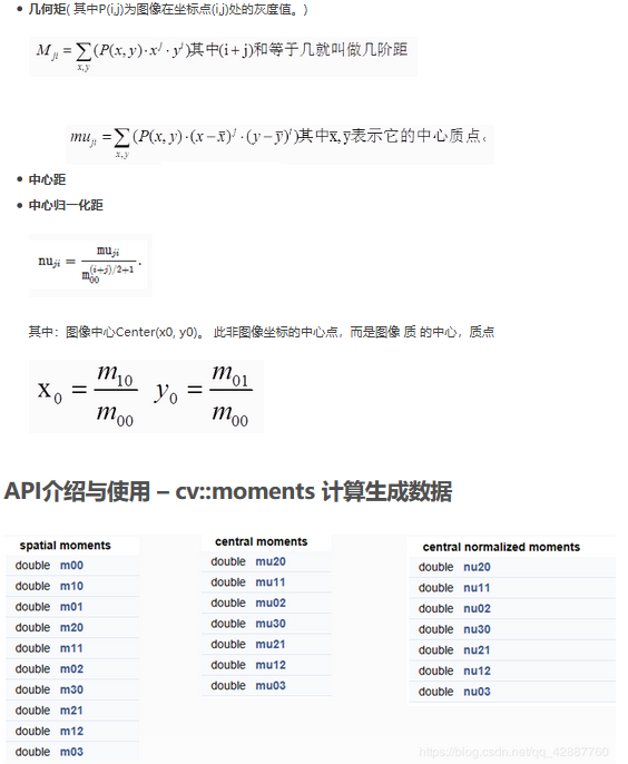 opencv image moments image moments - Programmer Sought