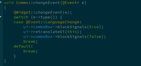 Qt动态切换语言时会触发QComboBox的currentIndexChanged信号_qt下拉列表currentindexchanged-CSDN博客