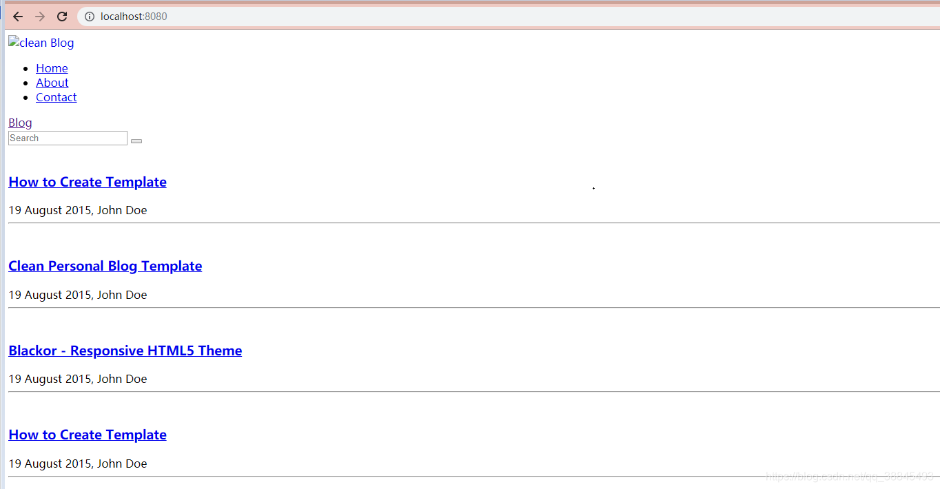 Springbootvueelement个人博客项目1 1 项目的搭建springbootvue博客如何在本地架设 Csdn博客