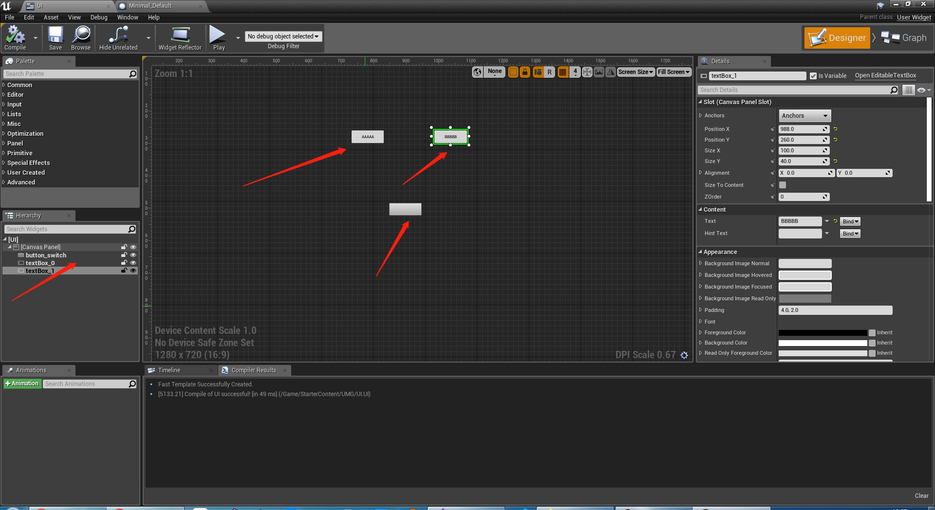 蓝图设置UMG组件的可见和隐藏【UE4】【Buleprint】_蓝图 umg 按键控制可见-CSDN博客