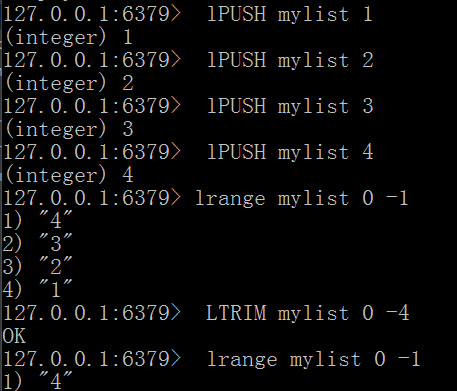 Redis list插入取出顺序和Ltrim一些理解_redis 从第一个数据读取到第几个数据-CSDN博客