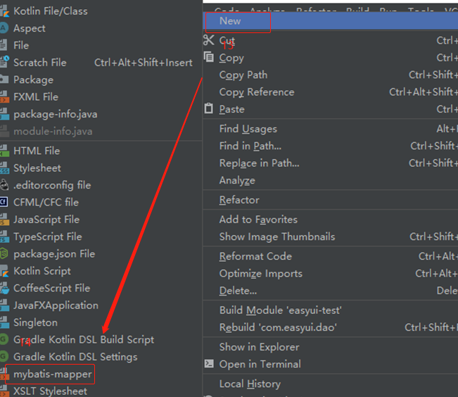 Idea中创建一个Mybatis自定义Mapper.xml映射文件_idea 新建mapper-CSDN博客