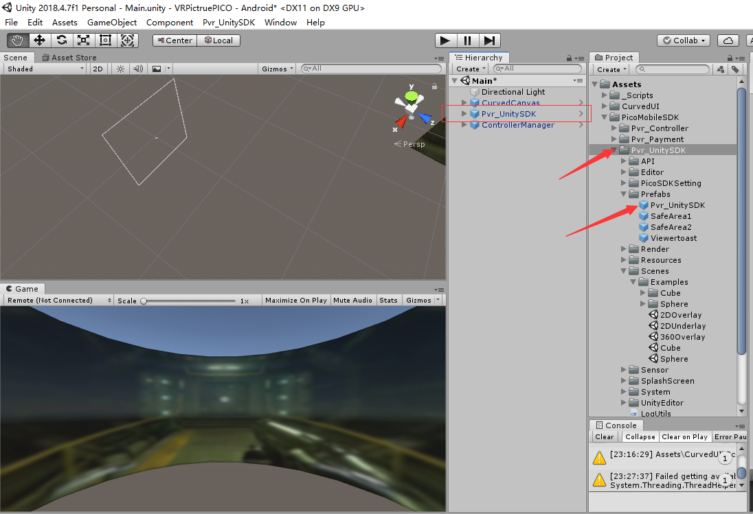 VR基础——PicoVR SDK接入及使用整理_pico sdk-CSDN博客
