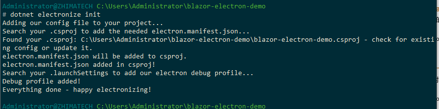 亲自实践blazor构建桌面应用程序 Blazor 和 Node Csdn博客