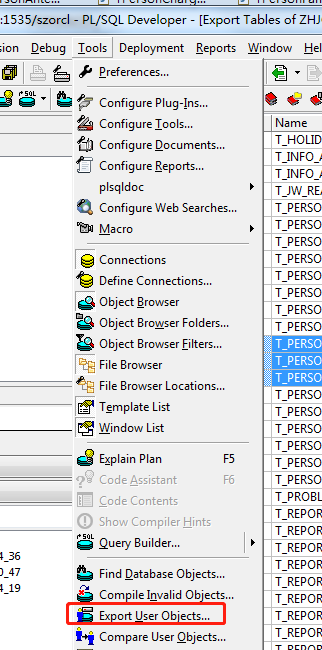 使用plsql导出oracle表结构和数据详解 数据泵导入导出plsql Export Tables Csdn博客 4533