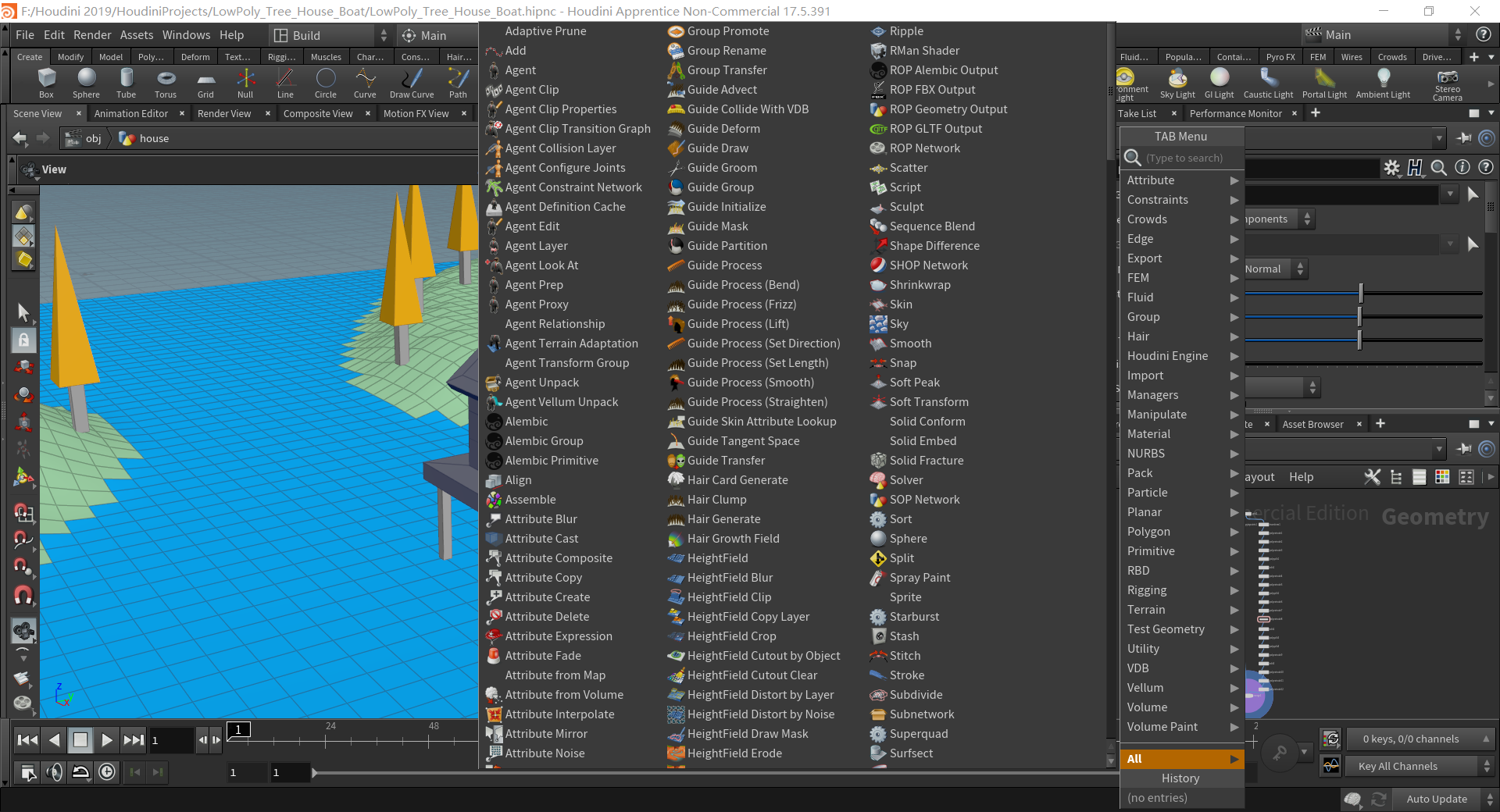 【Houdini】入门教程、快捷键与节点含义相关学习笔记（图）_houdini中的i@index-CSDN博客