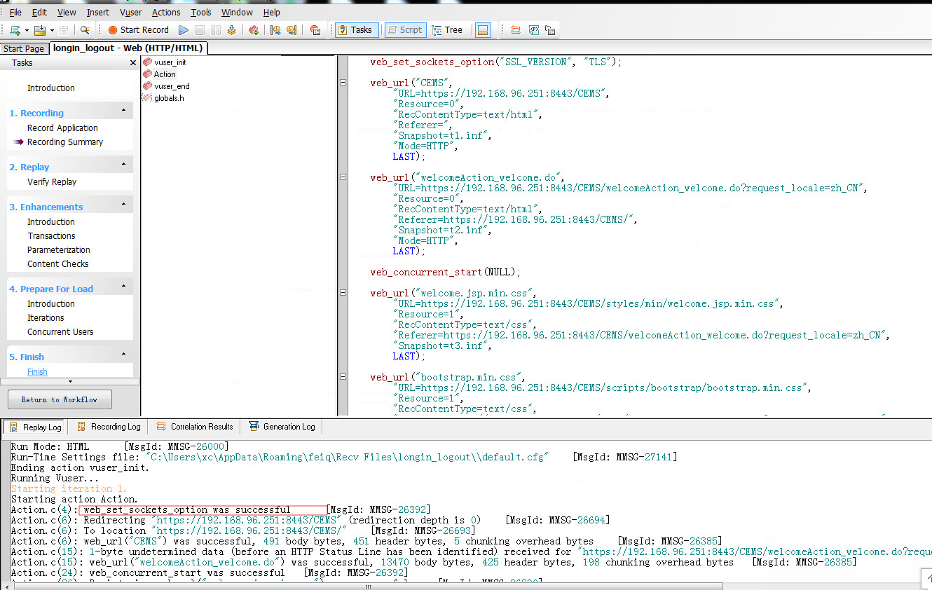 Loadrunner11 并发时'Error -27492 HttpSendRequest failed'解决办法（亲测可用）_lr -27492_666薛小白666的博客-CSDN博客