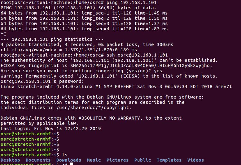 基于SSH 命令的zynq板子和PC数据交互_zynq跑linux系统下网口ssh-CSDN博客