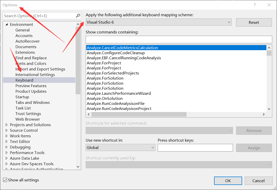 Visual Studio 如何修改注释快捷键_visual studio pro shortcut 设置-CSDN博客